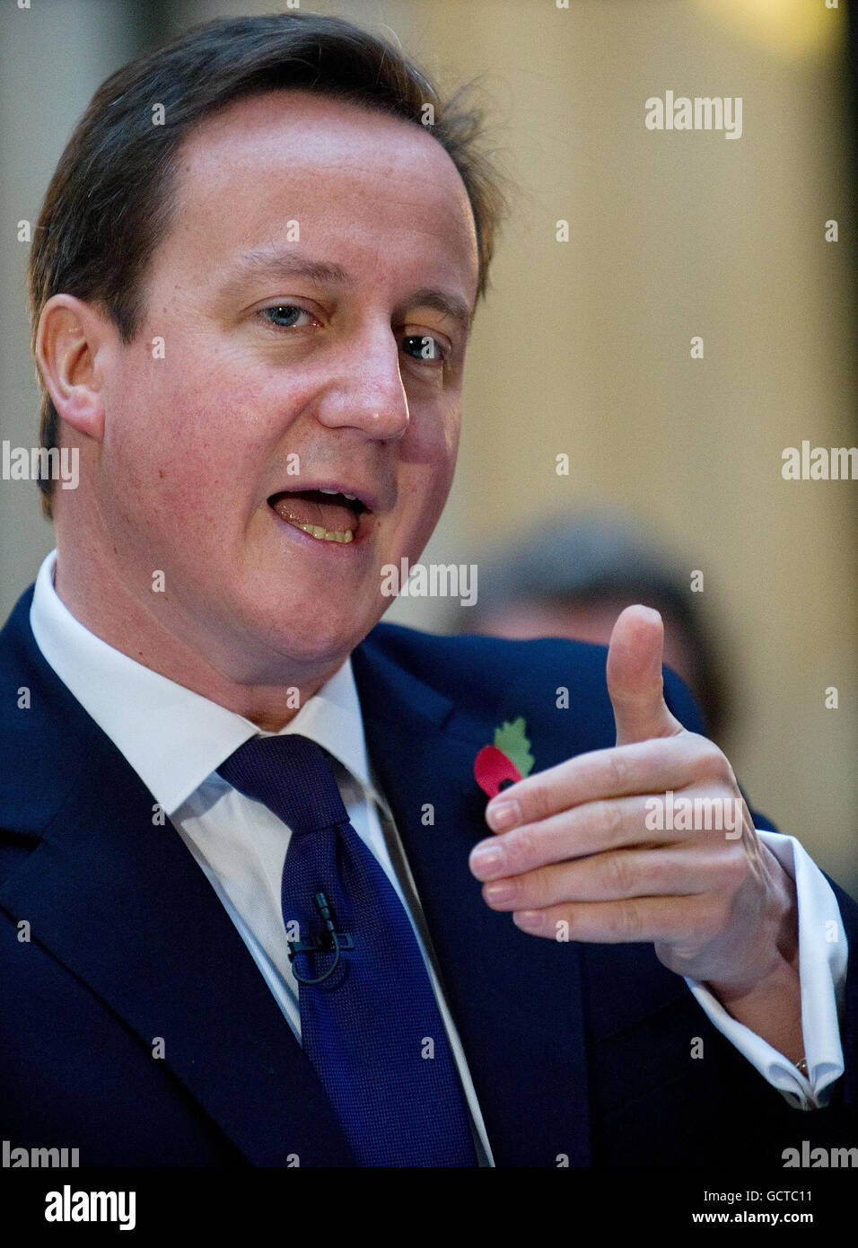 Prime Minister David Cameron addresses civil servants at the Foreign ...