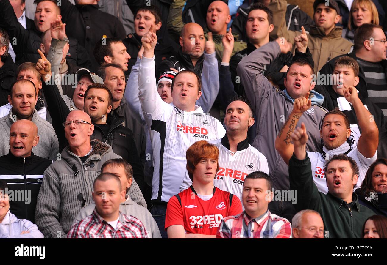 Cardiff city fans swansea hi-res stock photography and images - Alamy