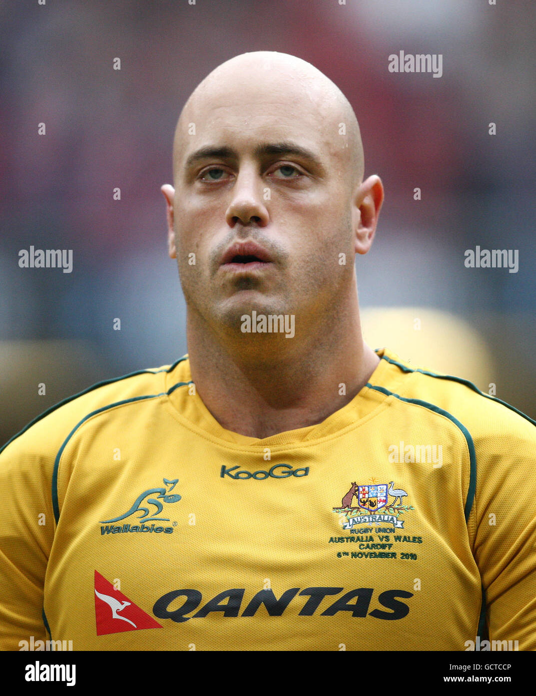 Australias second row nathan sharpe international match millennium ...