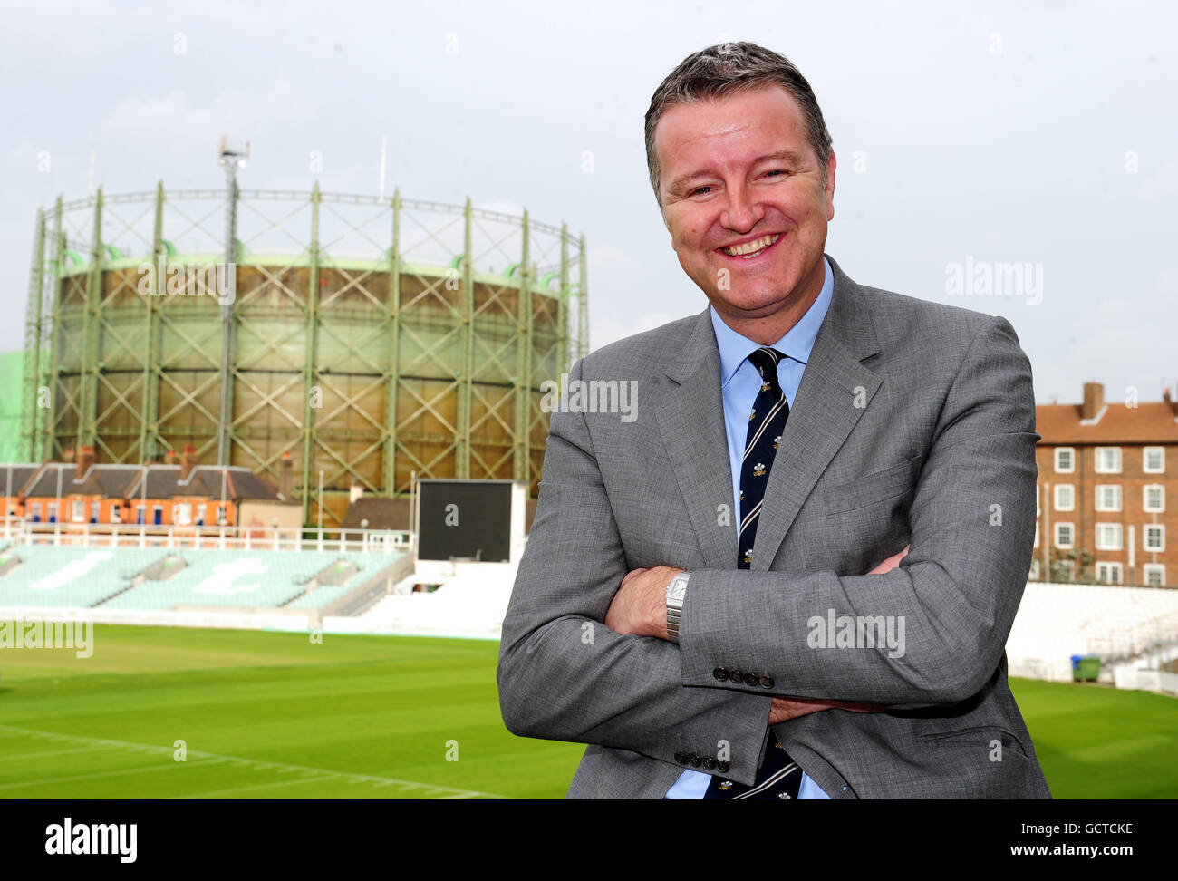 Cricket surrey ccc press conference the brit insurance oval hi-res ...