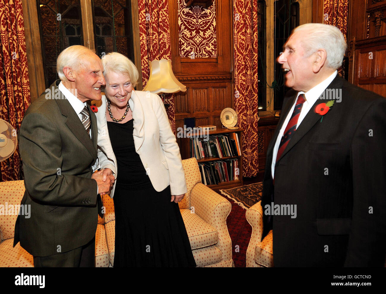 Bert Williams awarded MBE Stock Photo - Alamy