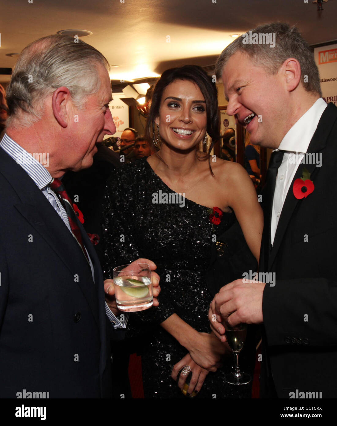 Prince Charles meets Christine Bleakley and Adrian Chiles at the 2010 ...