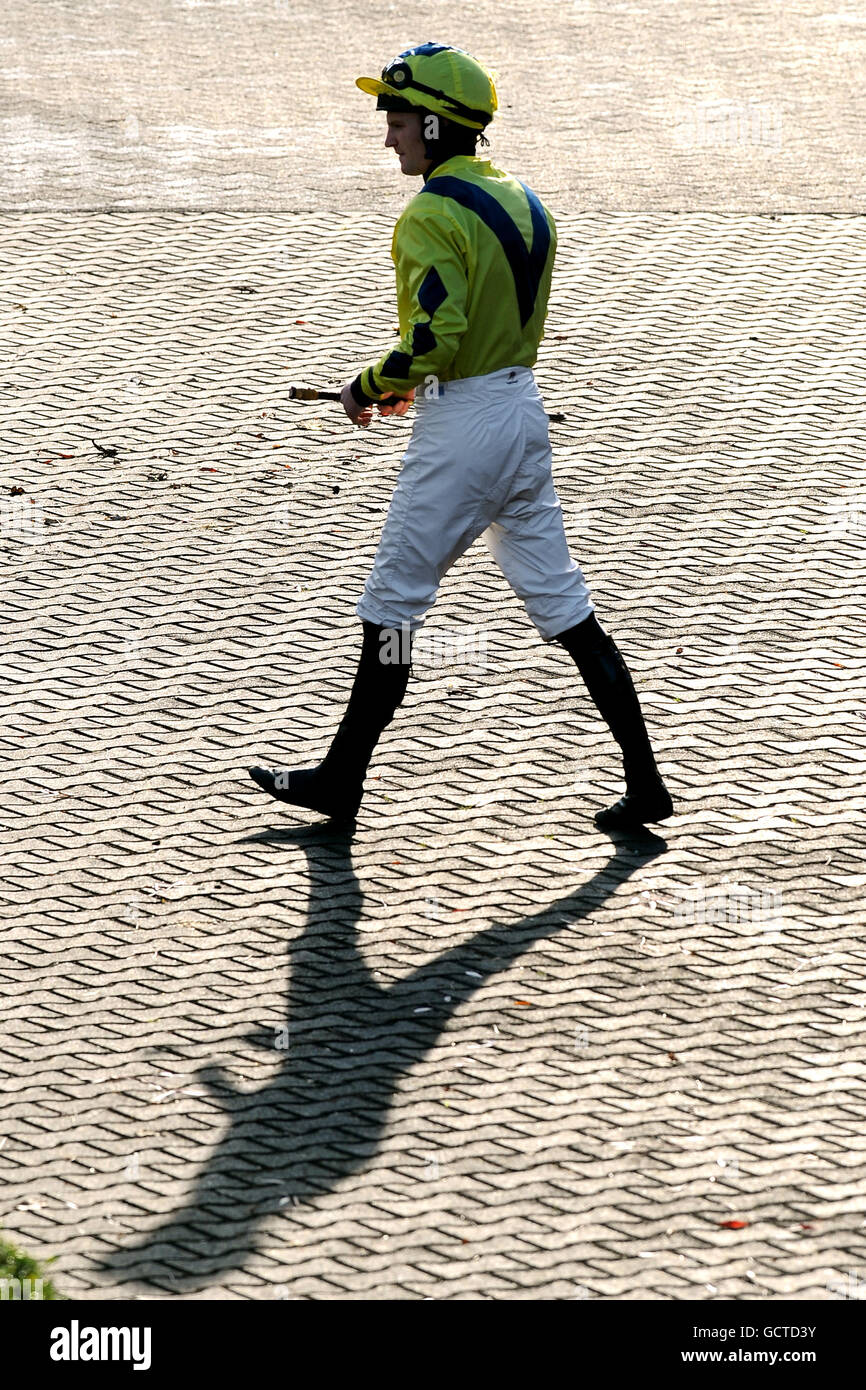 Horse Racing - Weatherbys Jump Meeting - Kempton Park Stock Photo - Alamy