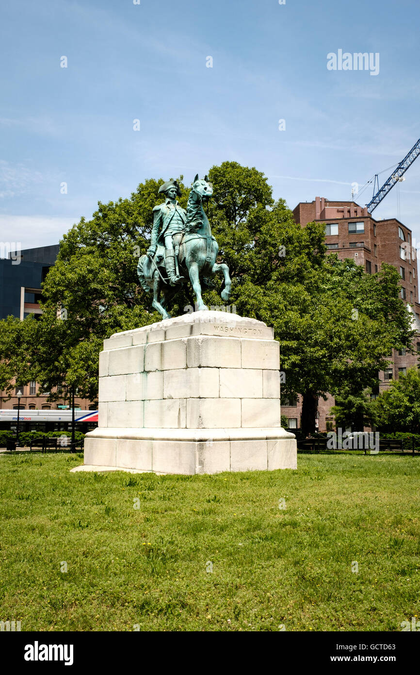 Lieutenant General George Washington, Washington Circle, Pennsylvania ...