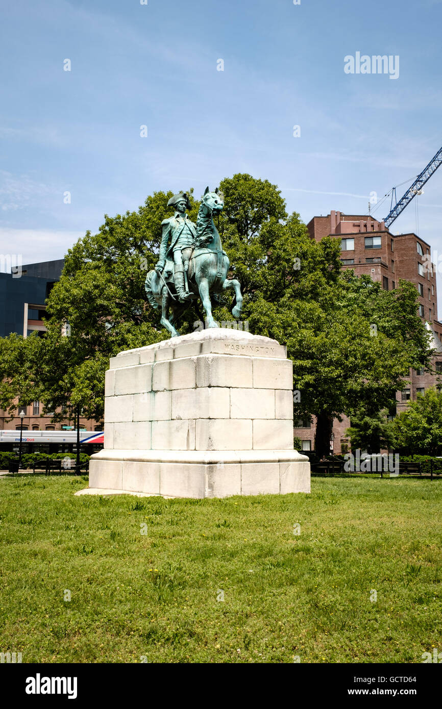 Lieutenant General George Washington, Washington Circle, Pennsylvania ...