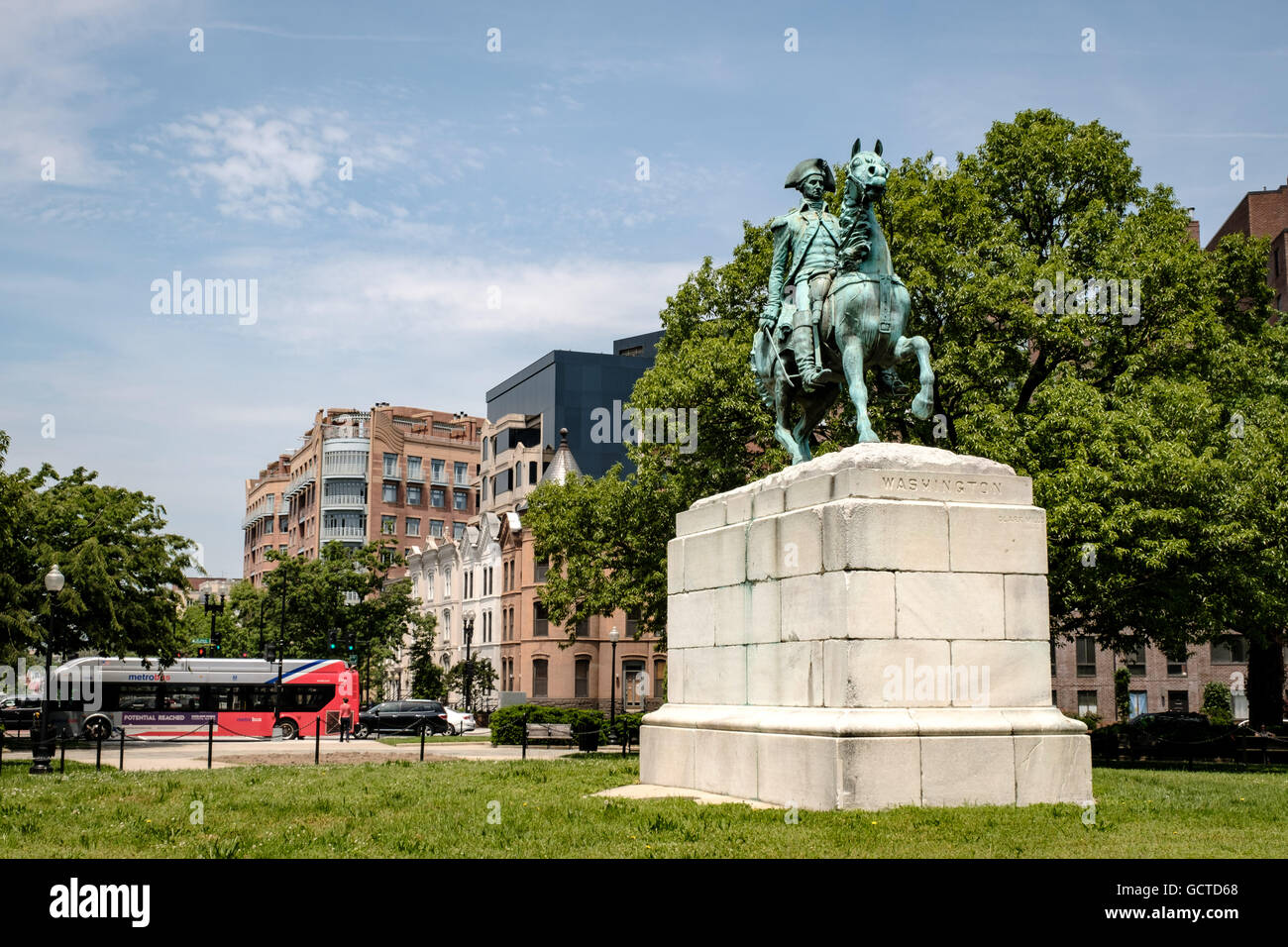 Lieutenant General George Washington, Washington Circle, Pennsylvania ...