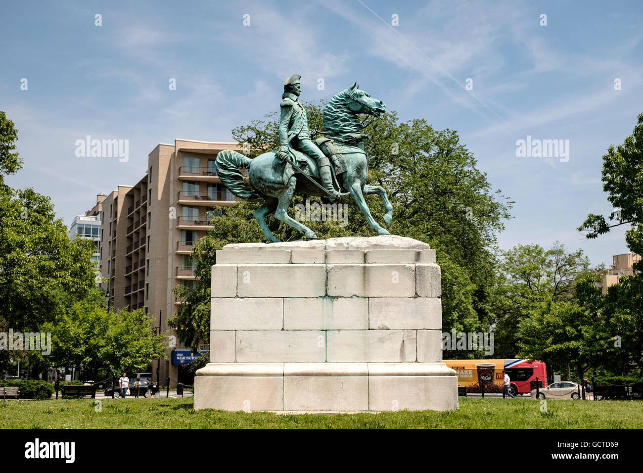 Lieutenant General George Washington, Washington Circle, Pennsylvania ...