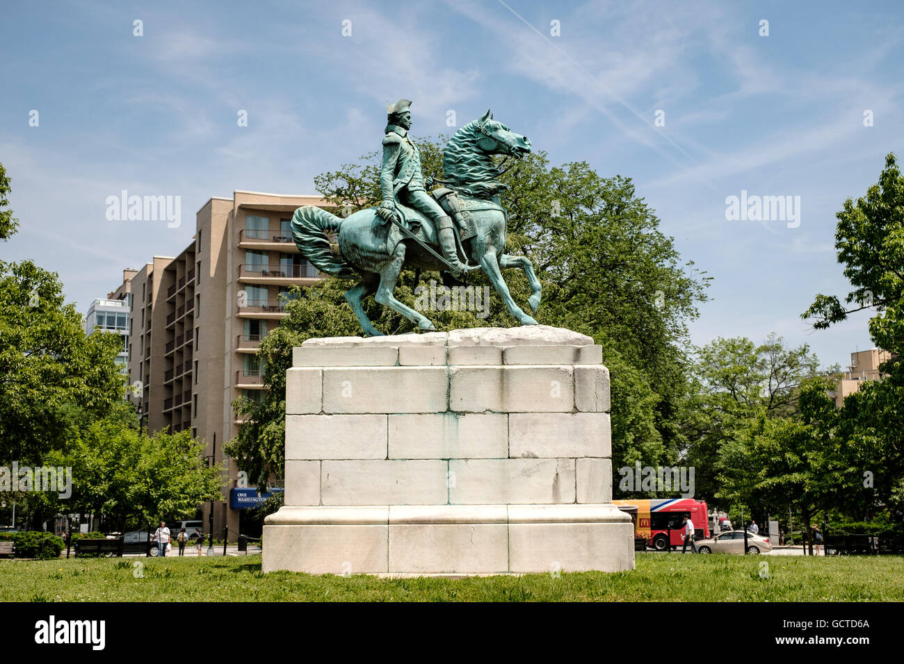 Lieutenant General George Washington, Washington Circle, Pennsylvania ...