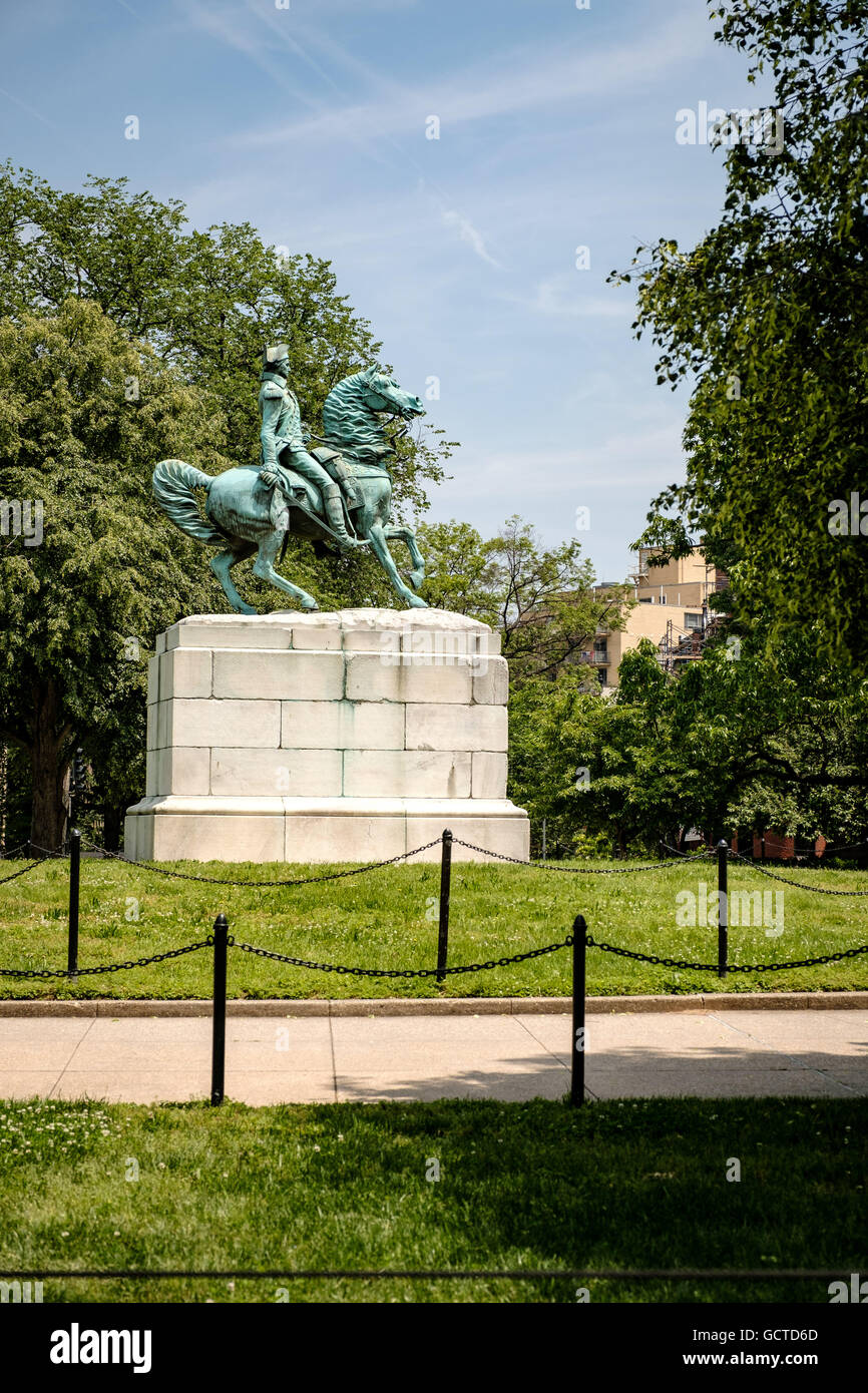 Lieutenant General George Washington, Washington Circle, Pennsylvania ...
