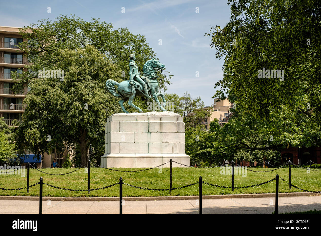 Lieutenant General George Washington, Washington Circle, Pennsylvania ...