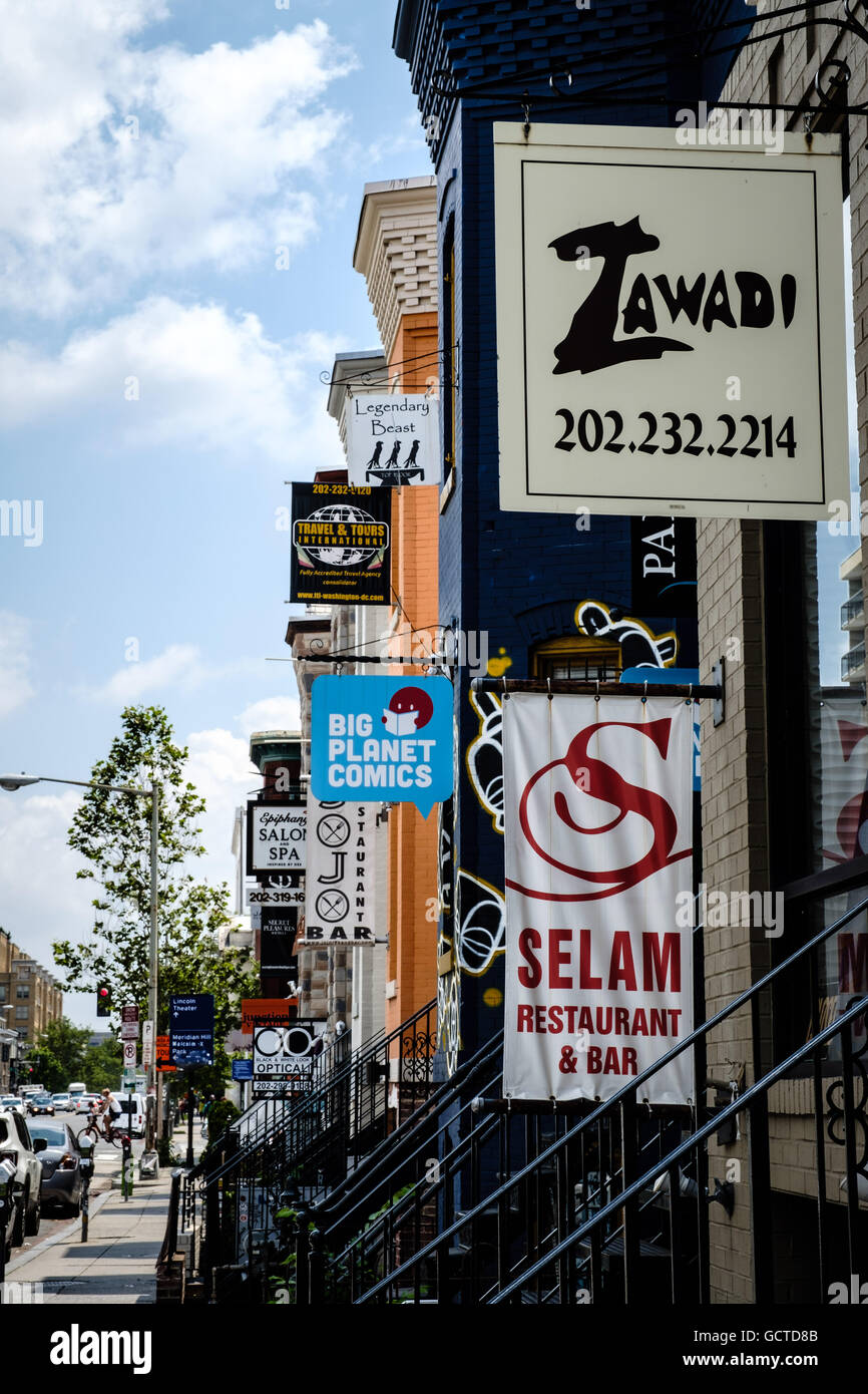 Washington dc city logo hi-res stock photography and images - Alamy