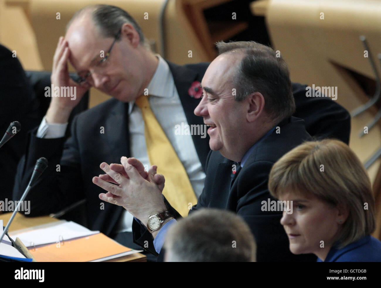 First Minister's Question's Stock Photo - Alamy