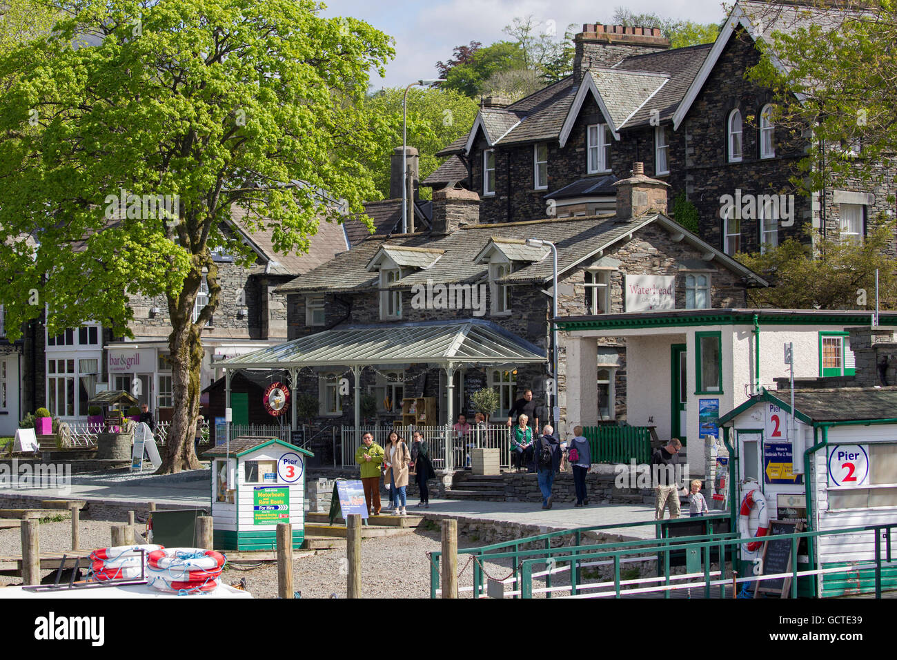Waterhead Ambleside Lake Windermere Stock Photo - Alamy