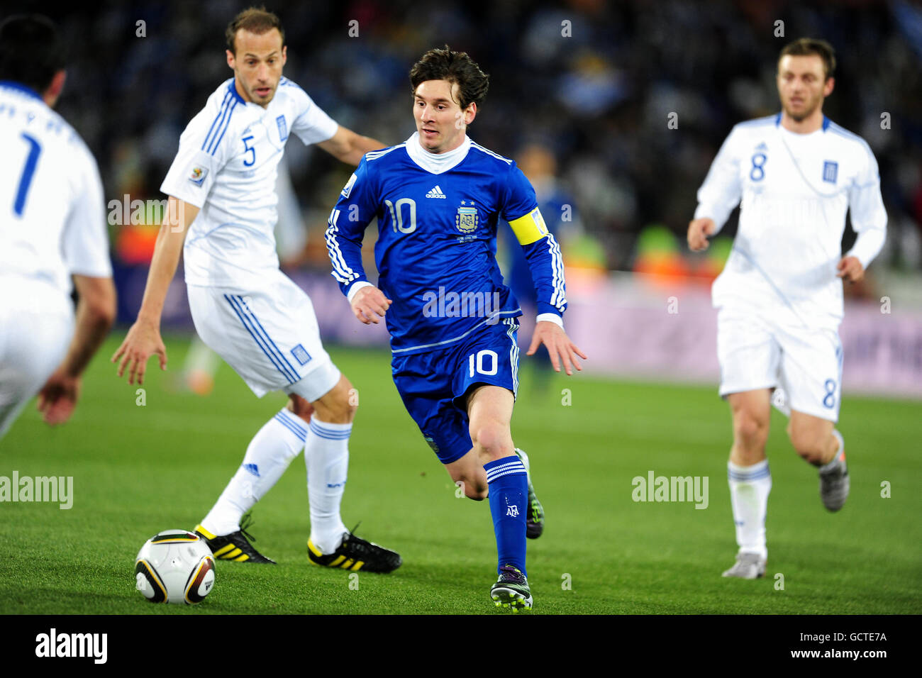 Lionel messi argentina 2010 hi-res stock photography and images - Alamy