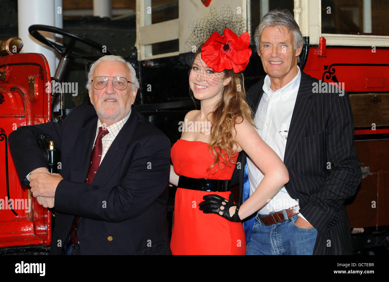 Classical singer Hayley Westenra models a Beth Morgan poppy motif hat ...