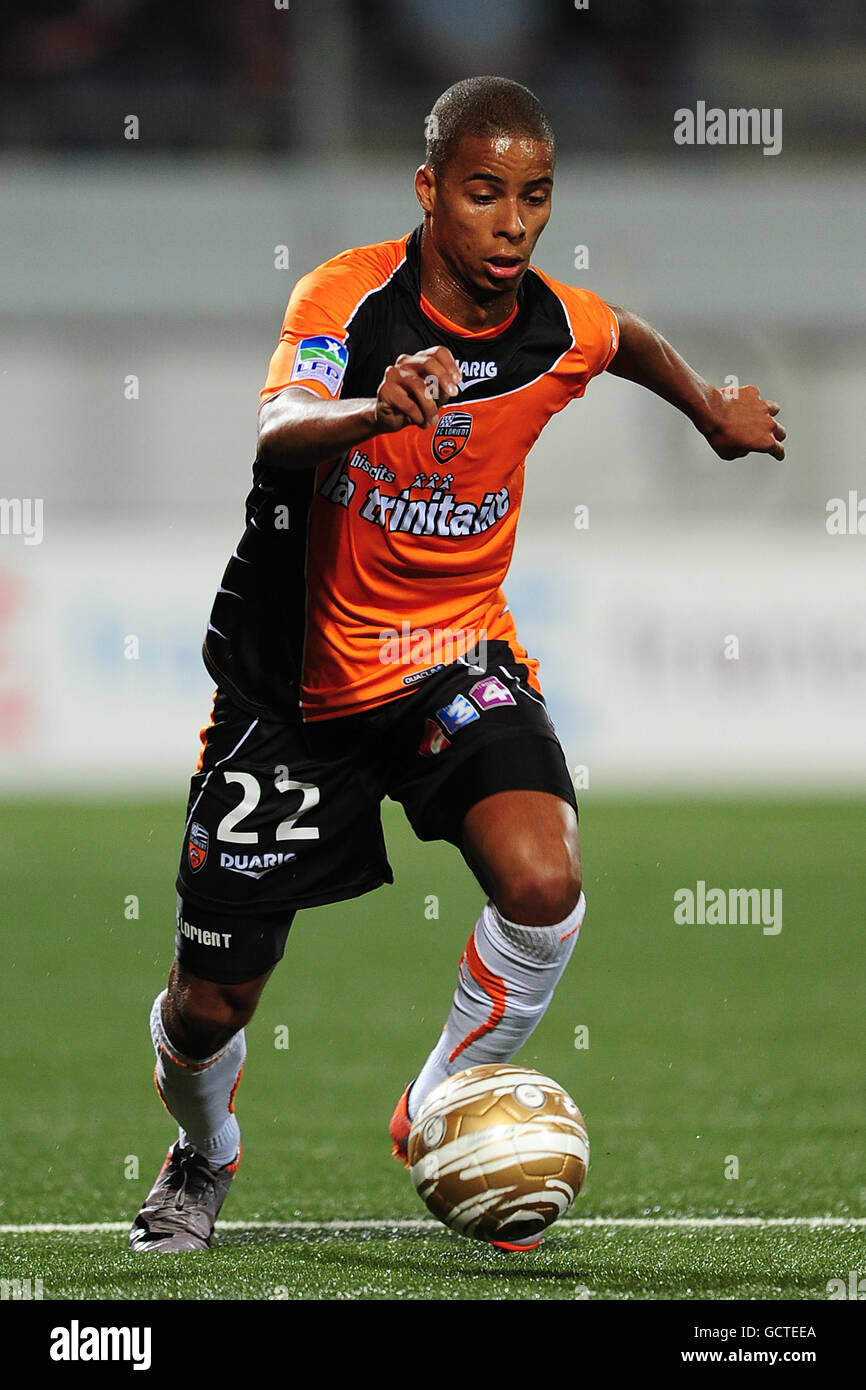 Soccer - Coupe de la Ligue - Round of 32 - FC Lorient v Stade Brestois ...