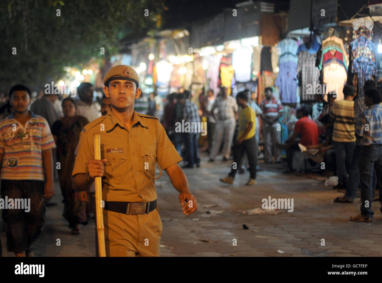 Delhi police patrol hi-res stock photography and images - Alamy