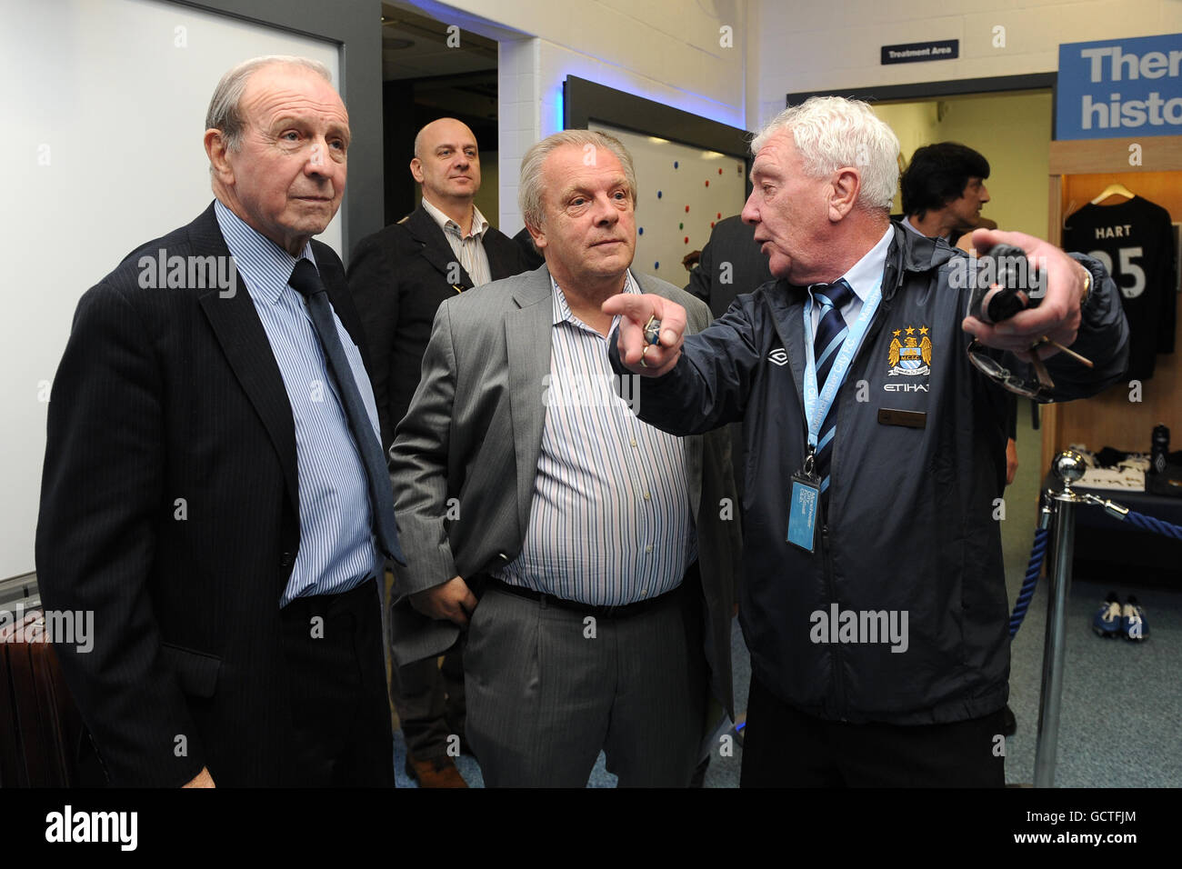 PFA Chief Executive and FIFPRO Hon President Gordon Taylor OBE (centre ...