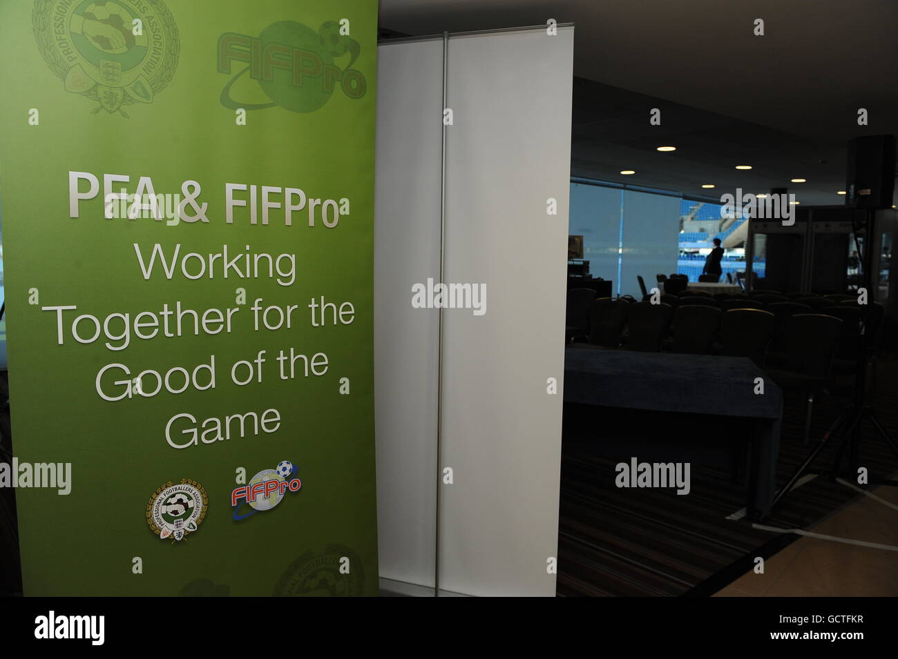 Fifpro symposium hosted by the pfa hi-res stock photography and images ...
