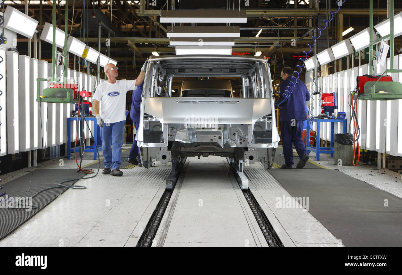 Ford Factory - Southampton Stock Photo - Alamy