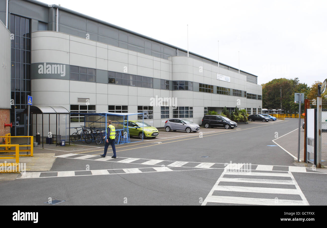 A general view of the Ford Transit factory in Southampton, Hampshire ...