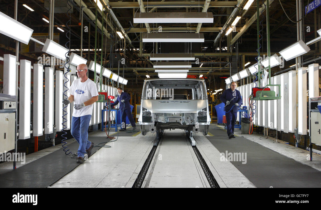 Ford Factory - Southampton Stock Photo - Alamy