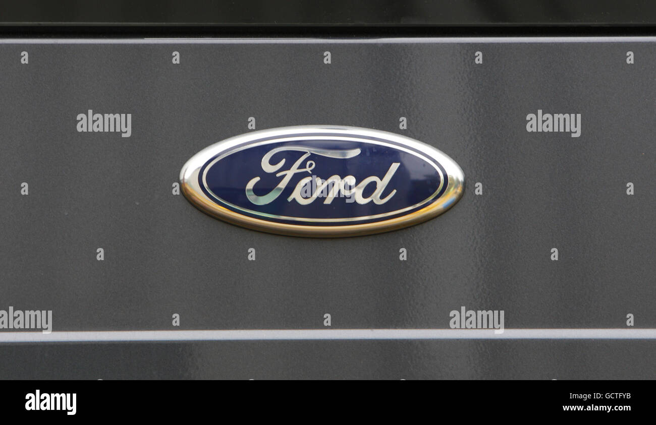 A detail of a Ford Transit van at their factory in Southampton ...