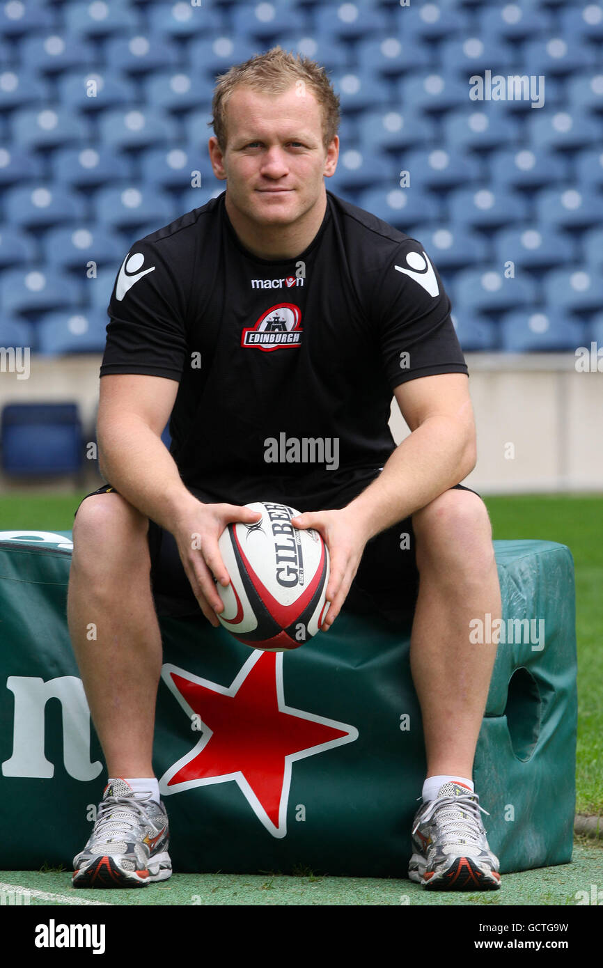 Rugby Union - Edinburgh Rugby Team Announcement - Murrayfield Stadium ...