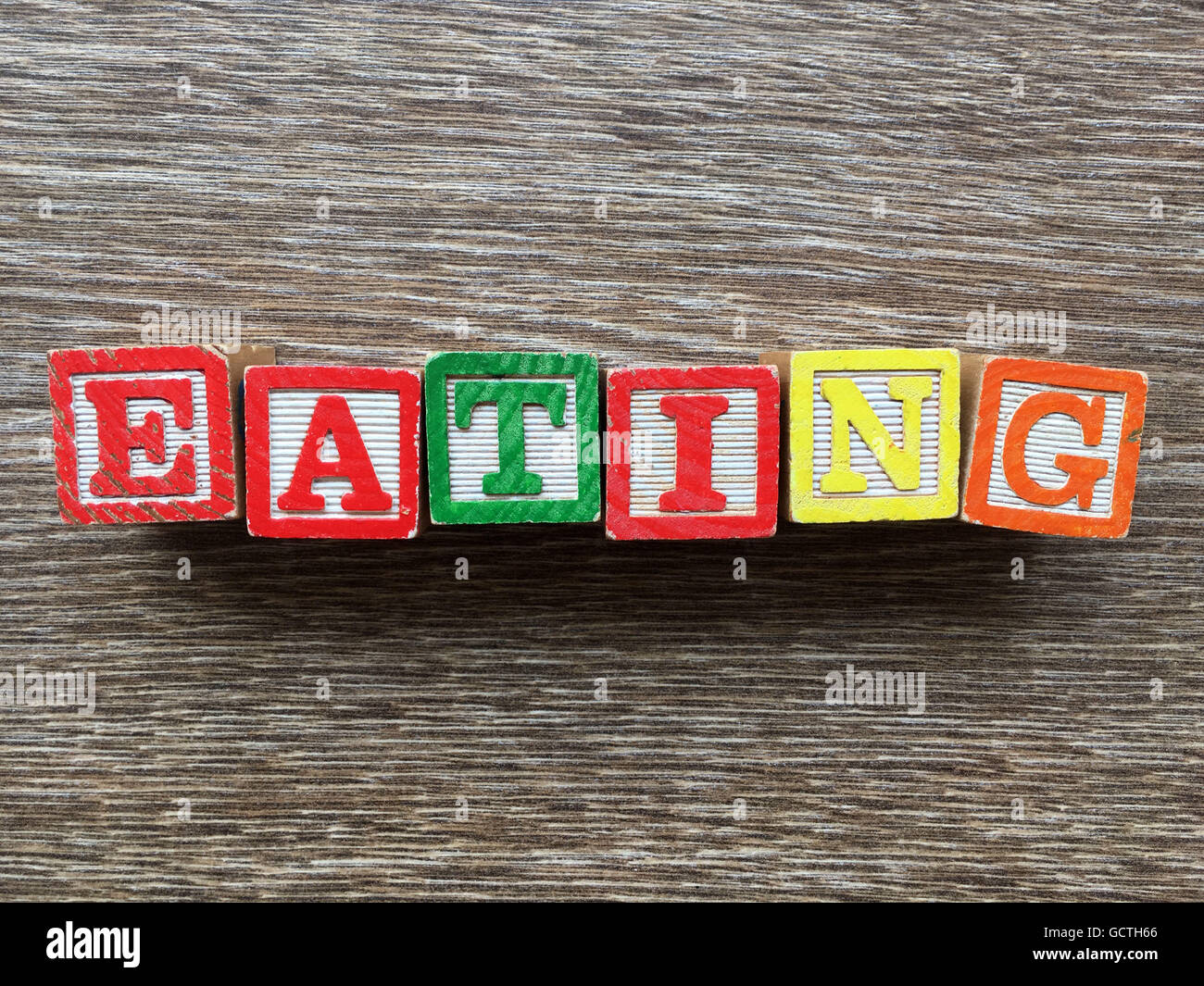 EATING Word Written With Wood Block Letter Toys Stock Photo Alamy EATING Word Written With Wood Block Letter Toys Stock Photo Alamy