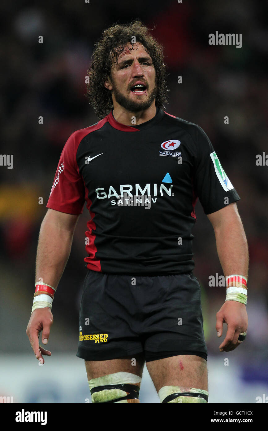 Rugby Union - Heineken Cup - Pool 2 - Saracens v Leinster - Wembley ...