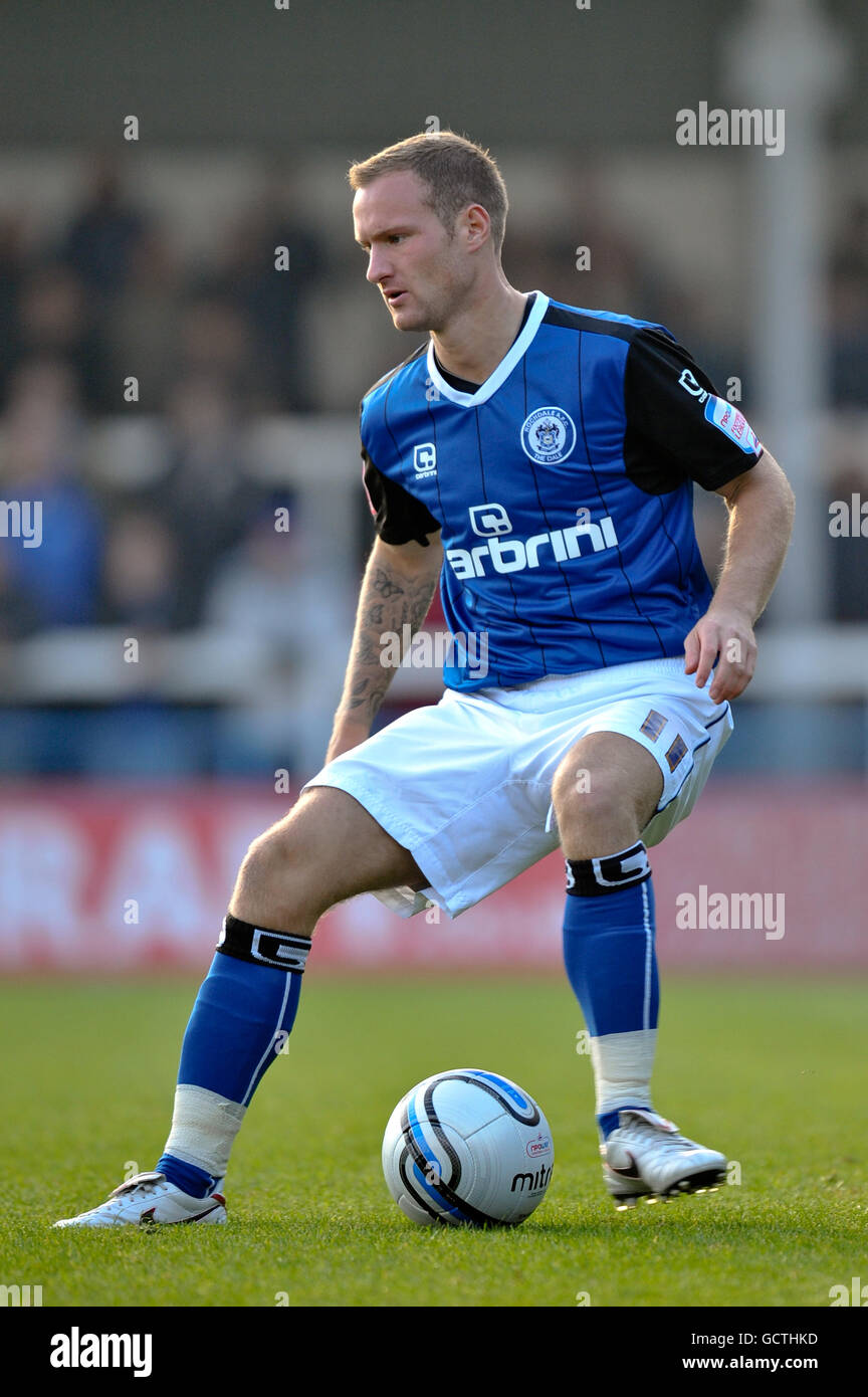 Soccer football league one rochdale yeovil town spotland stadium hi-res ...