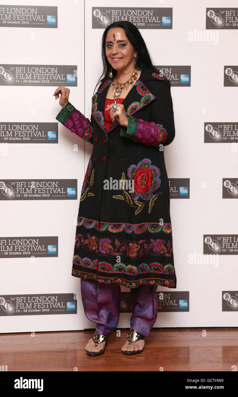 Ila Arun, one of the stars of the film West is West attending a ...