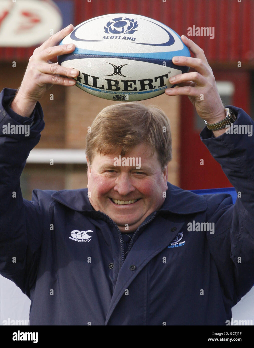 Rugby Union - Scotland Rugby Union Announcement - Netherdale Stadium ...