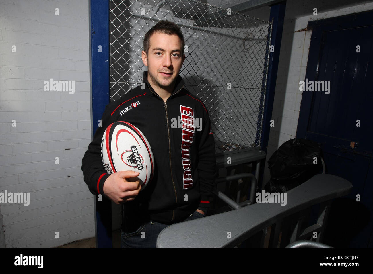 Edinburgh Rugby's Greig Laidlaw during a press conference ahead of ...