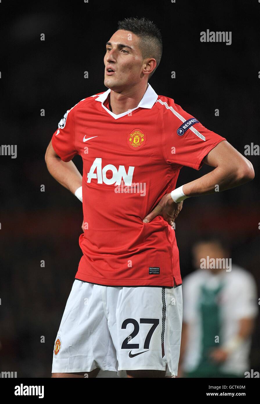Old trafford federico macheda hi-res stock photography and images - Alamy