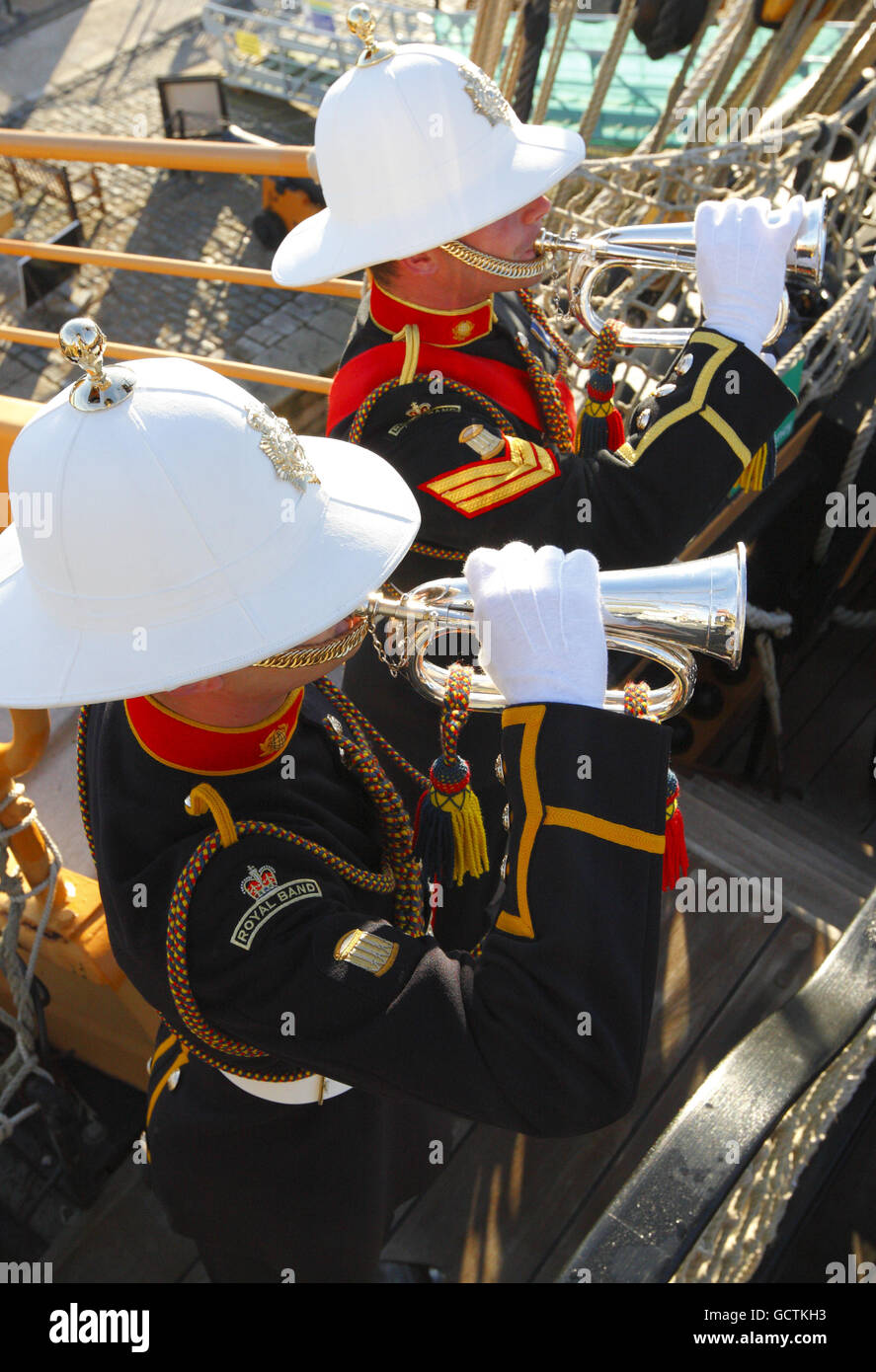 205th anniversary of Battle of Trafalgar Stock Photo - Alamy