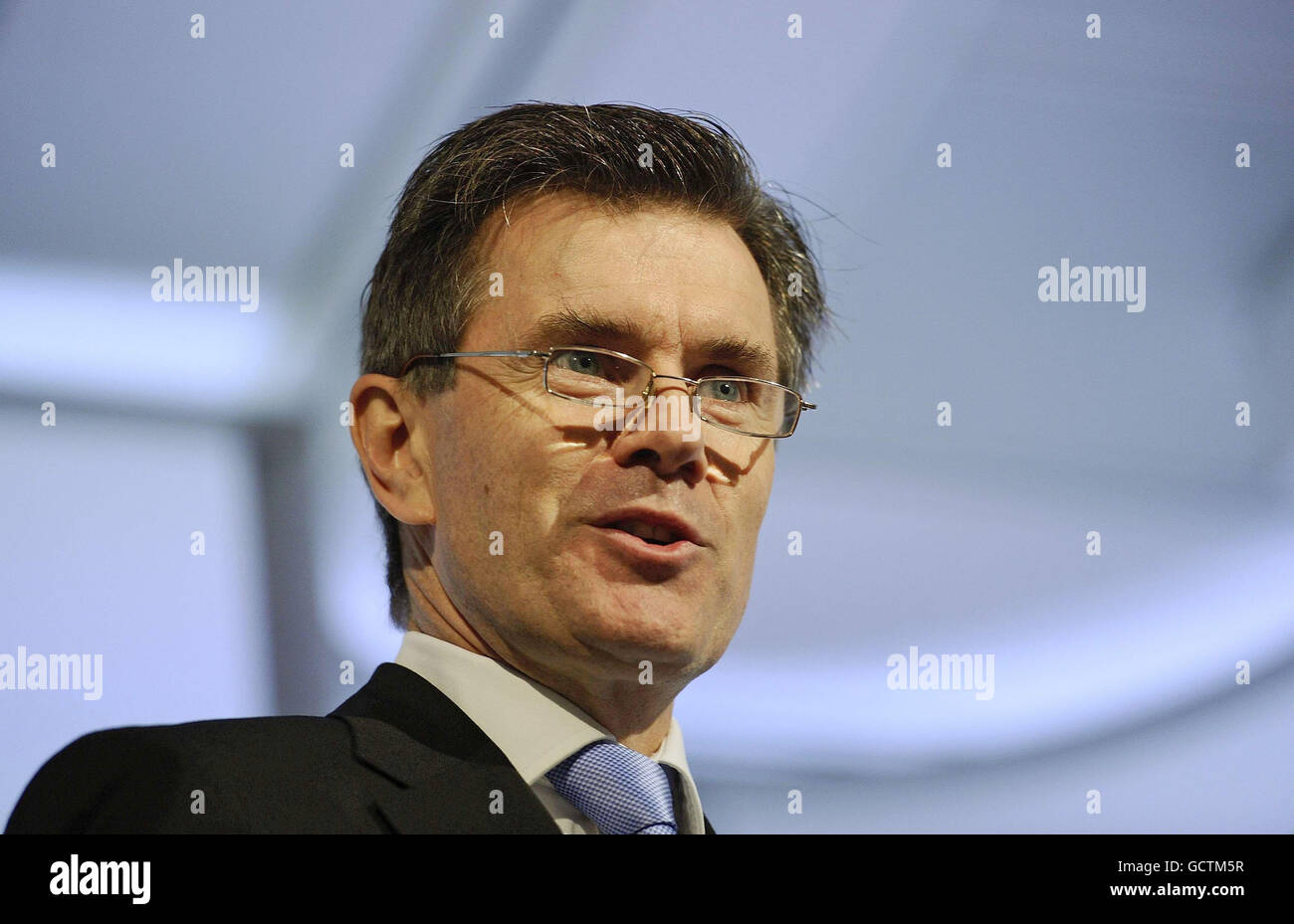 MI6 chief delivers speech Stock Photo - Alamy
