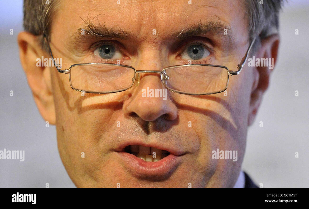 MI6 chief delivers speech Stock Photo - Alamy