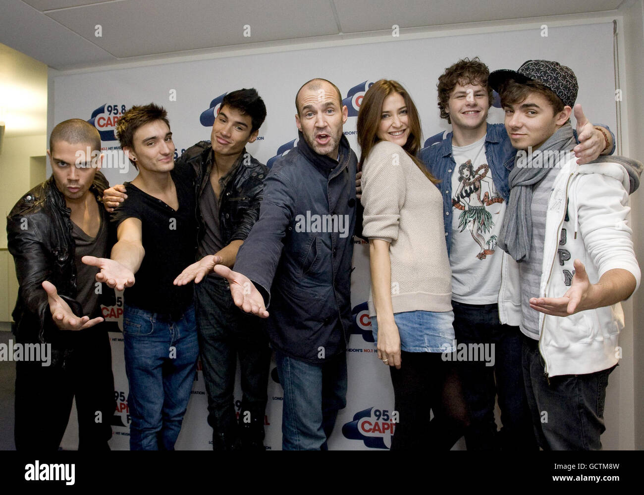 The Wanted visit Capital FM - London. The Wanted visit Johnny Vaughan ...