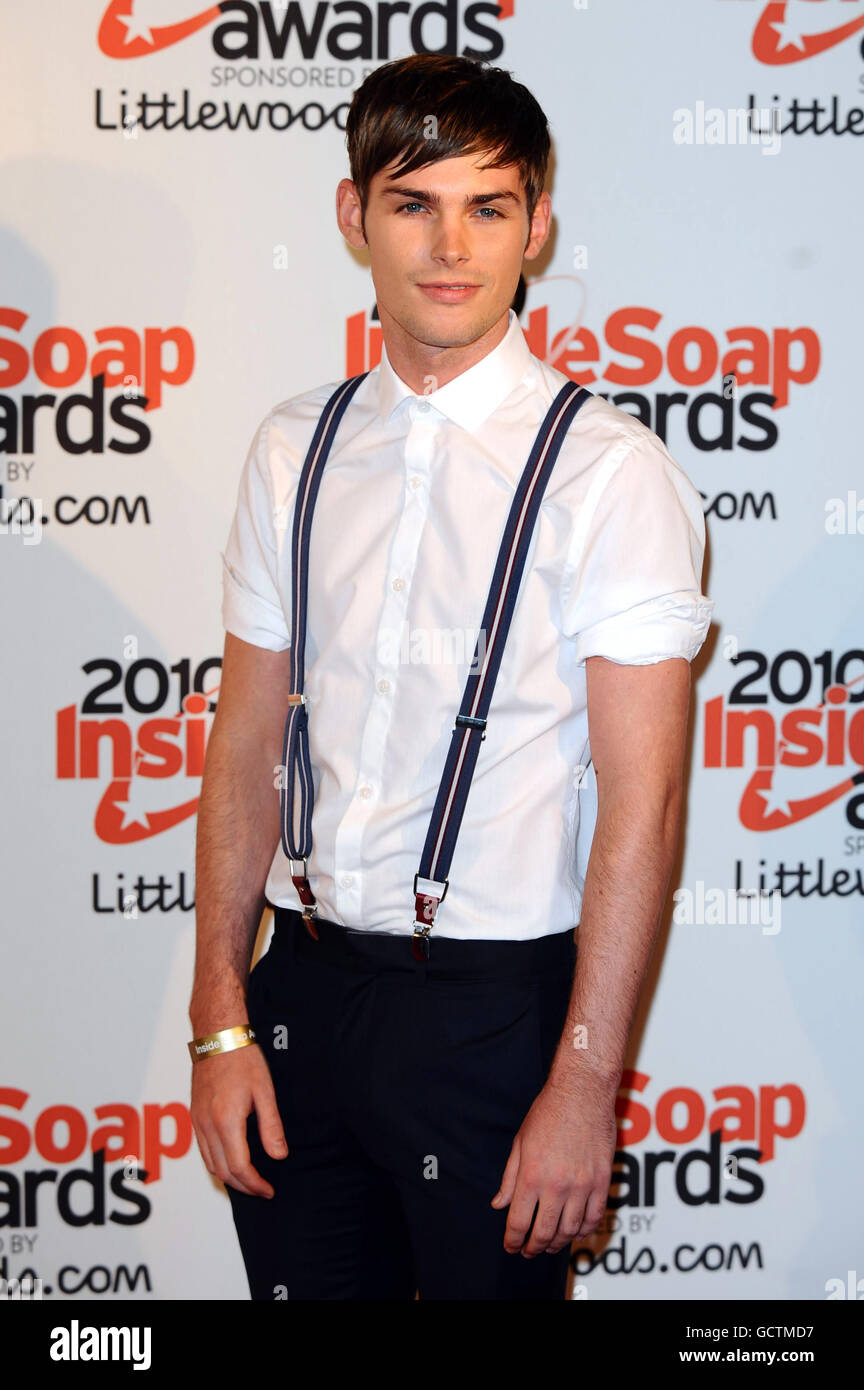 Kieron Richardson arrives at the 2010 Inside Soap Awards, held at Shaka ...