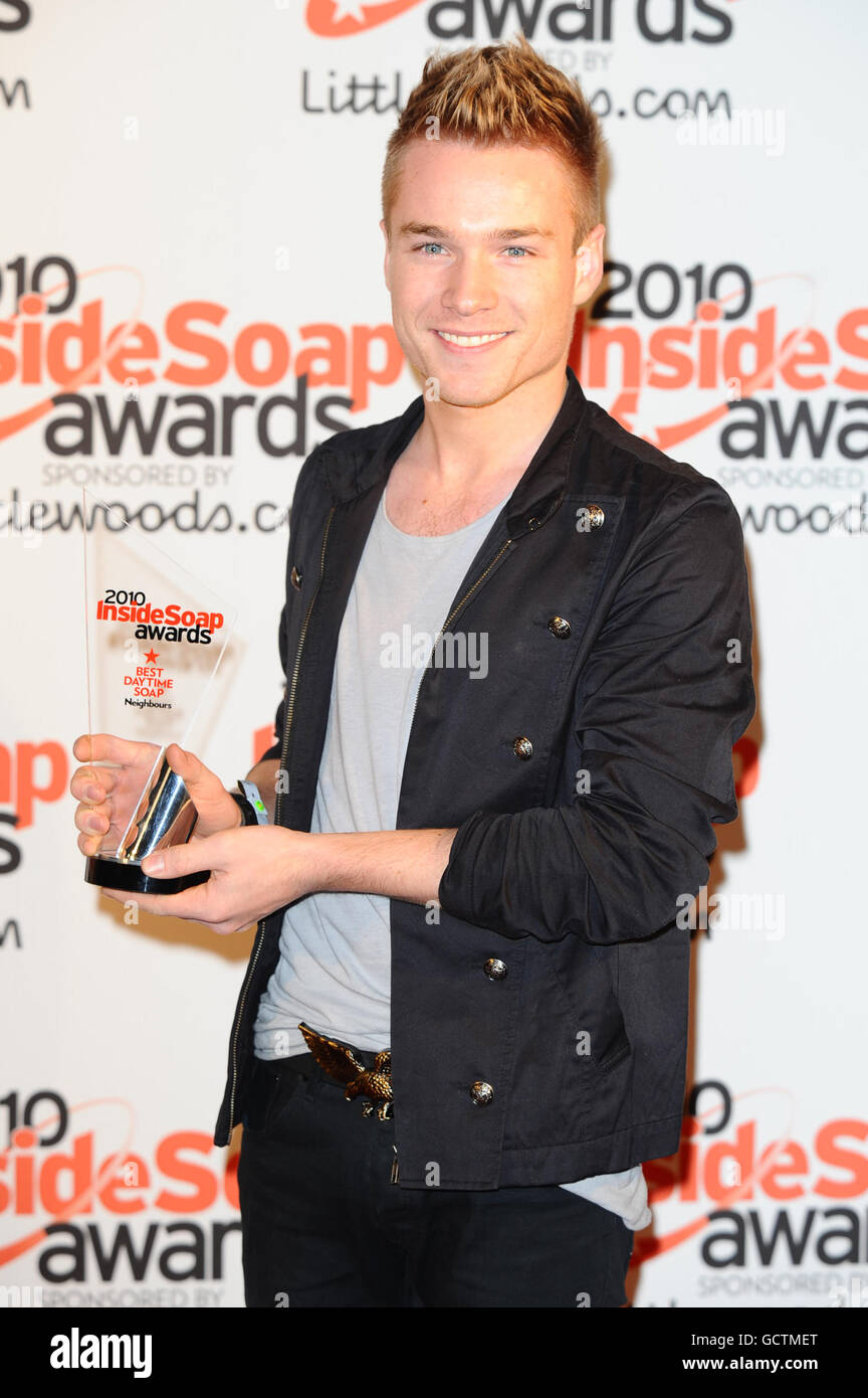 Sam Clark at the 2010 Inside Soap Awards, held at Shaka Zulu in Camden ...