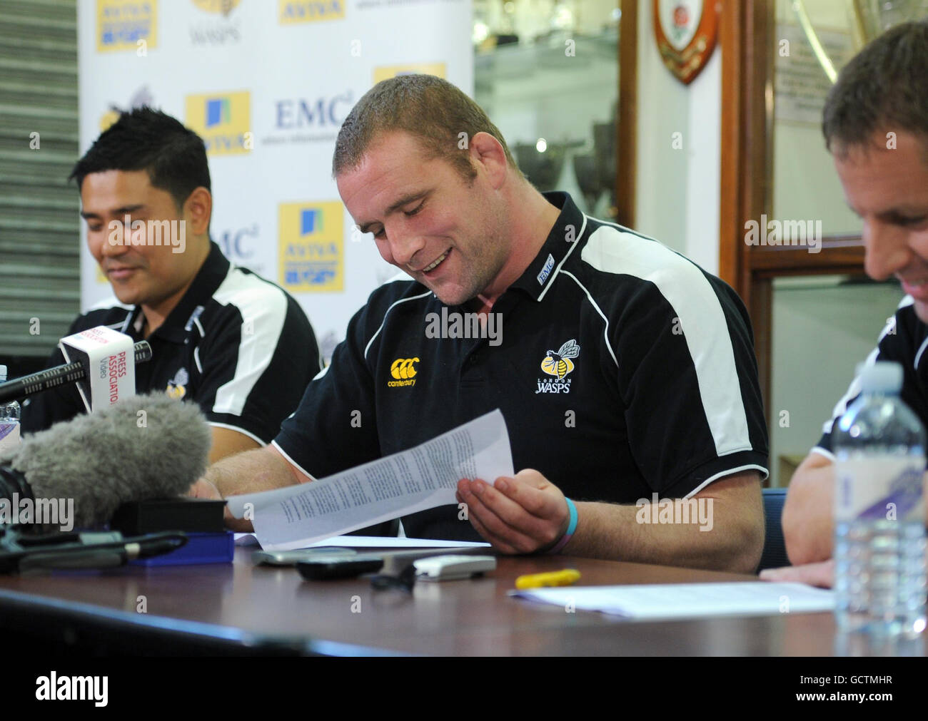 Rugby Union - Phil Vickery Retires - London Wasps Training Ground Stock ...