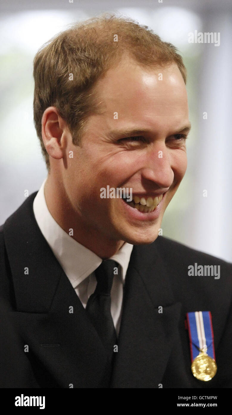Prince William visits HM Naval Clyde Stock Photo - Alamy