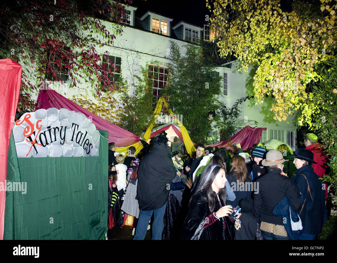 Jonathan Ross Halloween party Stock Photo - Alamy