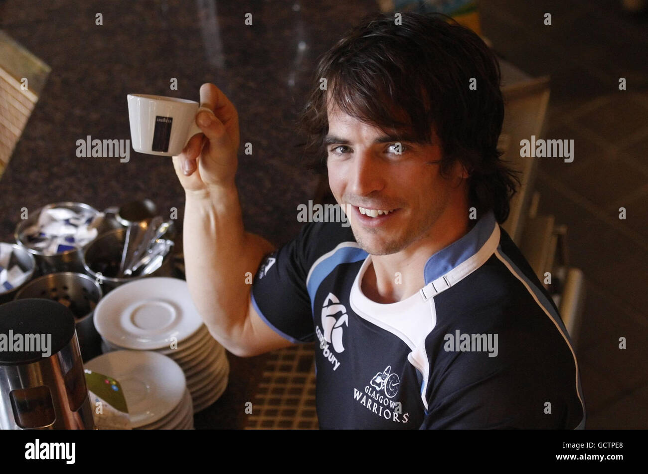 Rugby Union - Glasgow Photocall - La Vita. Glasgow Warriors' Colin ...