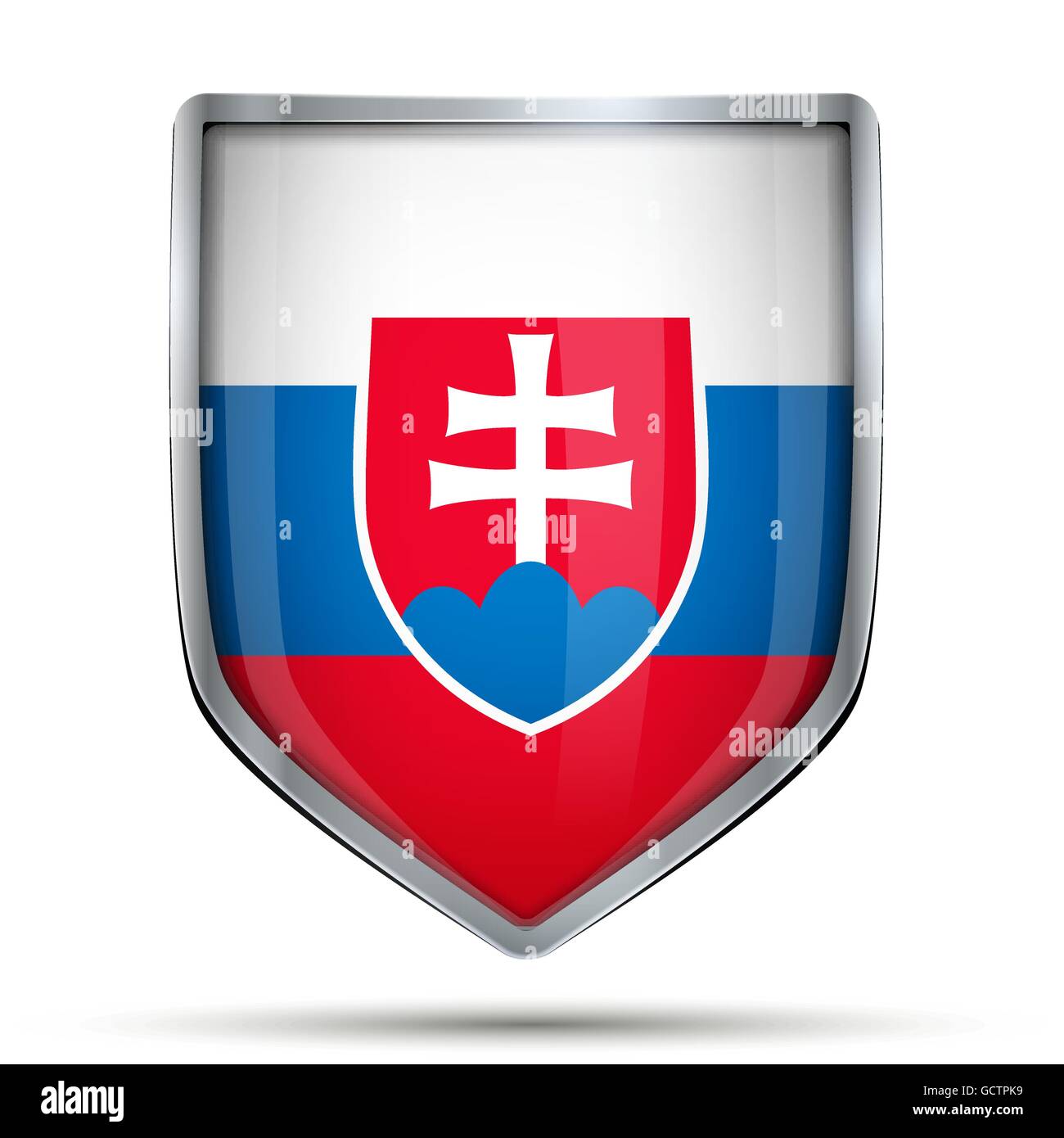 Slovakia badge hi-res stock photography and images - Alamy