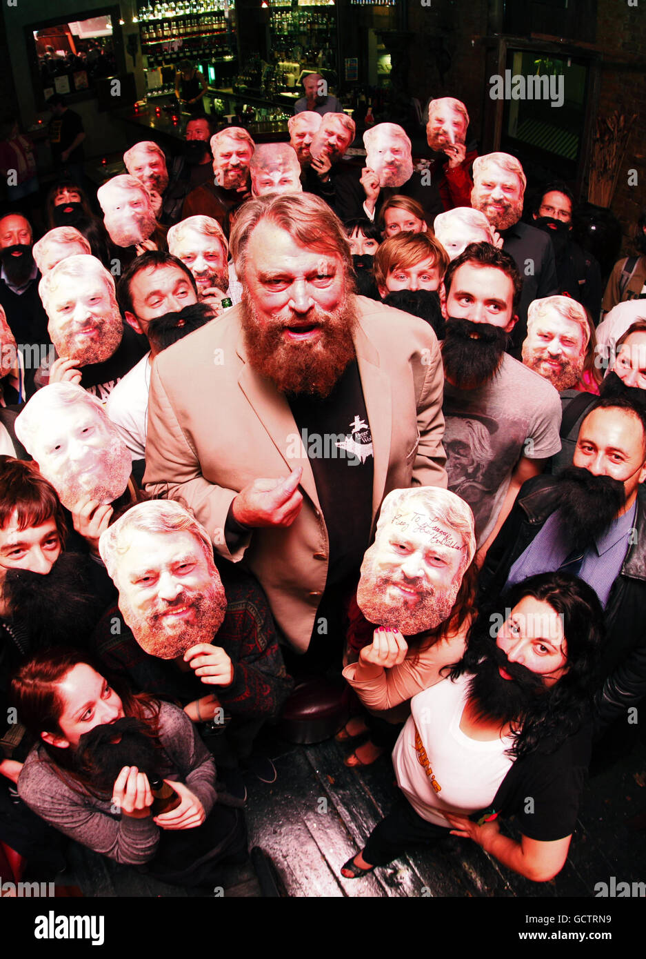 Brian Blessed celebrates the launch of his new voice for Tom Tom Sat ...