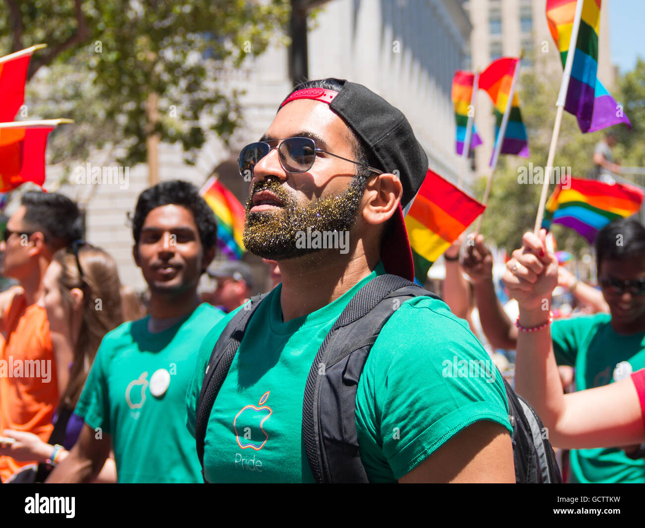 Gay man beard hi-res stock photography and images - Alamy