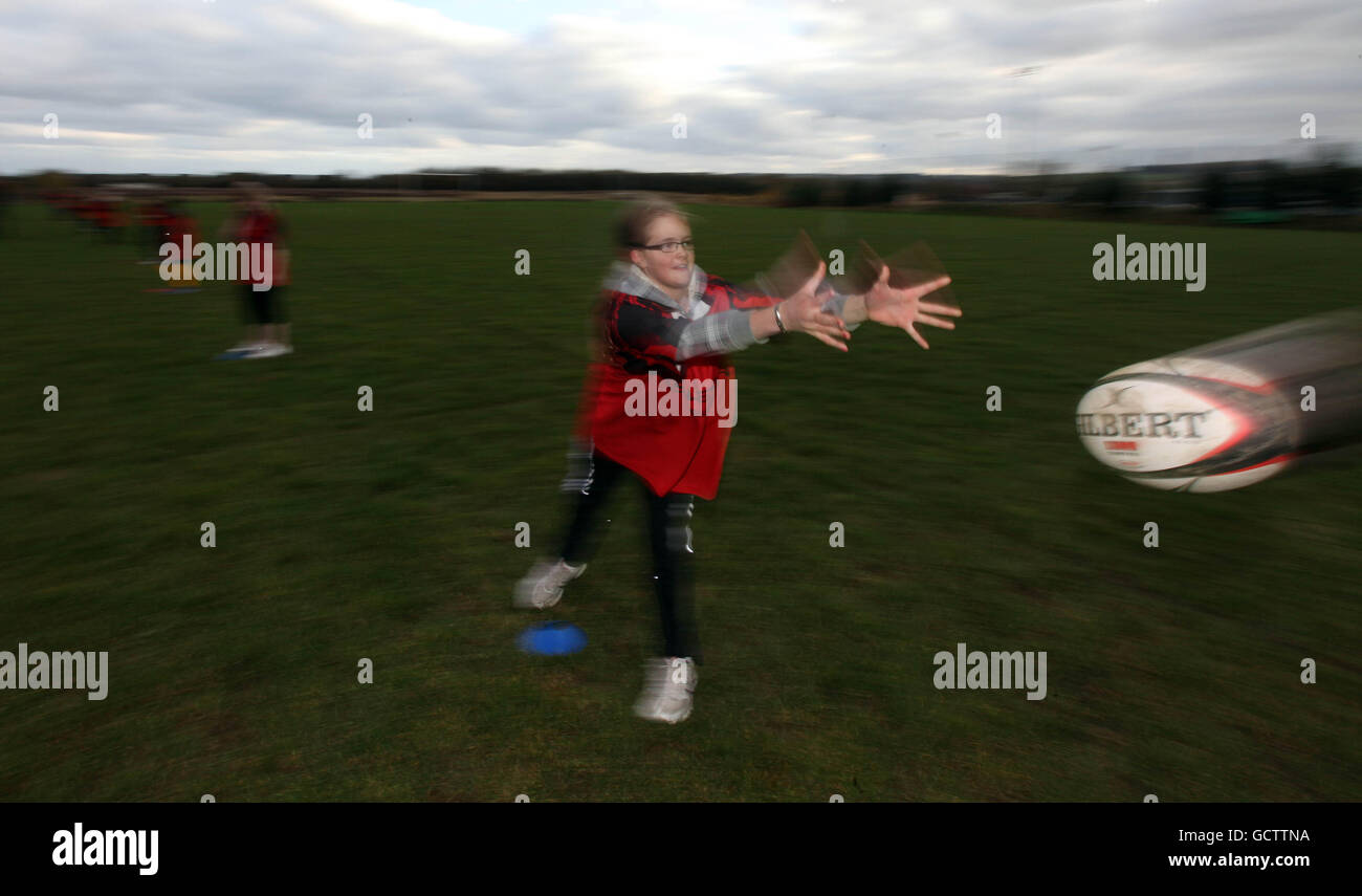 Pupils from Makie Academy during and attempt at the Guinness World ...
