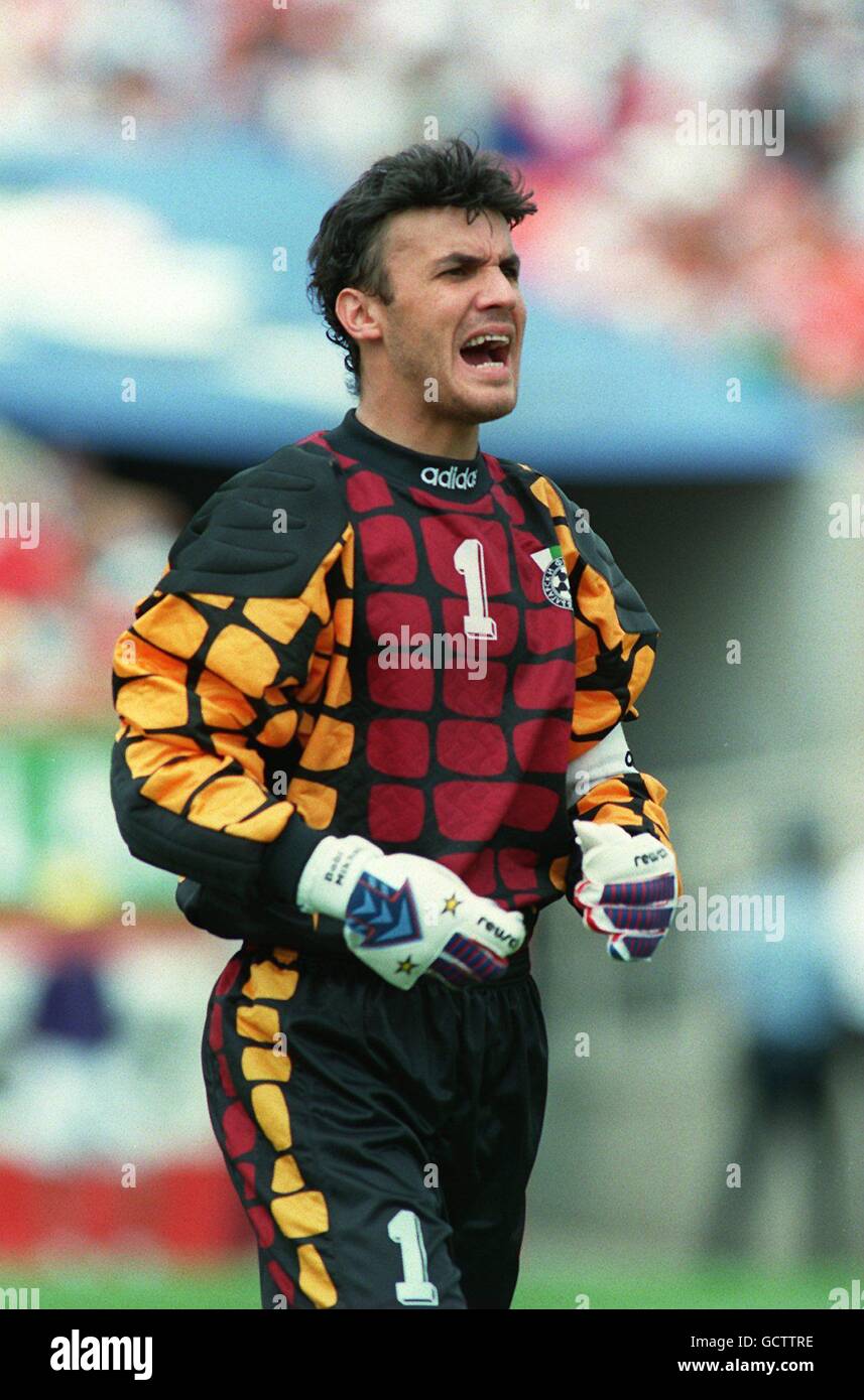 WORLD CUP SOCCER. Borislav Mihaylov, Bulgaria Stock Photo - Alamy